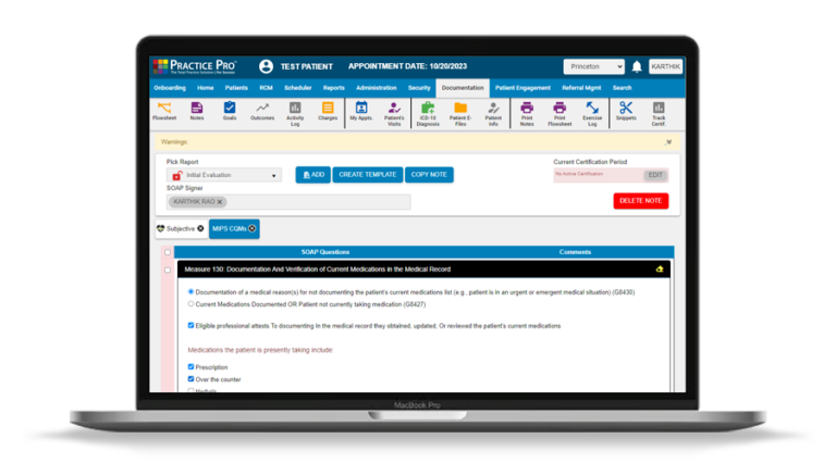 Customized Documentation For Your Clinic | Practice Pro